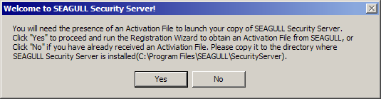 SEAGULL Registration Wizard