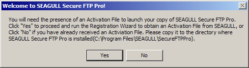 Seagull Registration Wizard