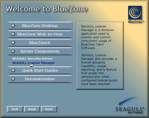 SEAGULL License Manager