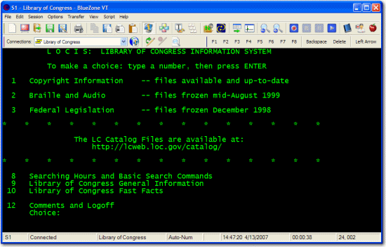 Configuring Display Session